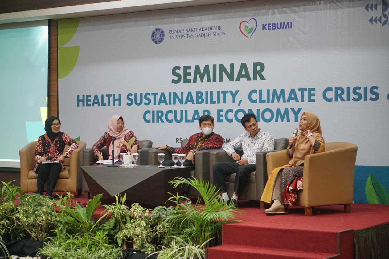RSA UGM DAN KEBUMI SELENGGARAKAN SEMINAR HEALTH SUSTAINABILITY, CLIMATE ...