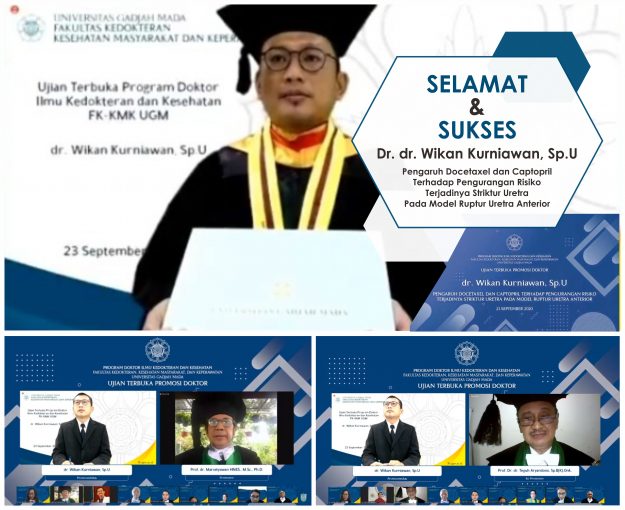 Dokter Spesialis Urologi RSA UGM Sukses Raih Gelar Doktor | Rumah Sakit Akademik UGM