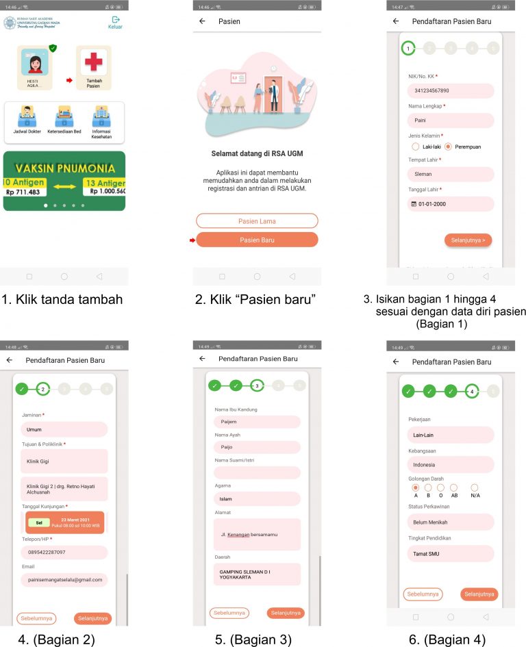 Langkah – Langkah Login Aplikasi RSA UGM Online | Rumah Sakit Akademik UGM